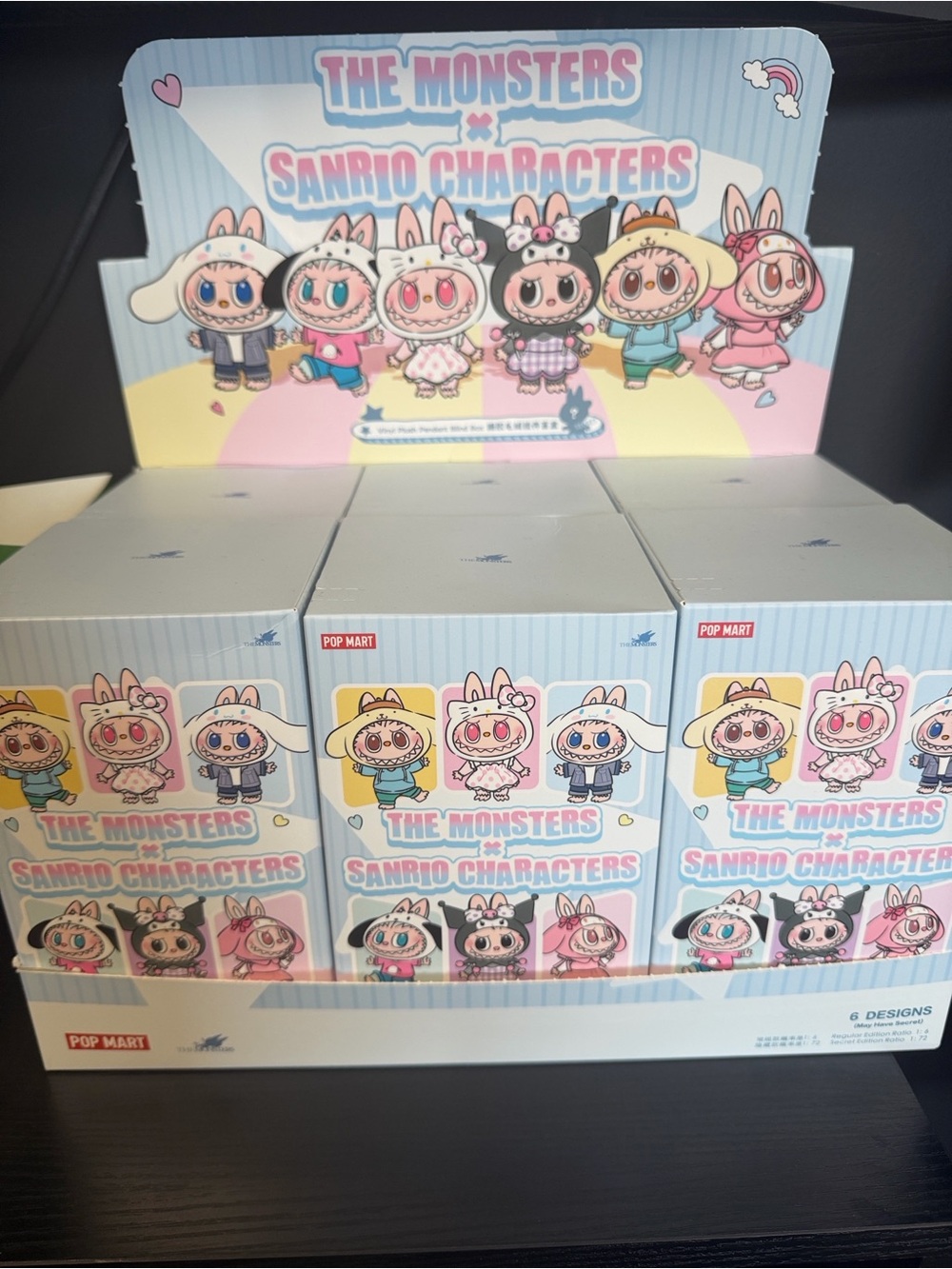 POP MART | Other | Pop Mart The Monsters X Sanrio Characters Blind Box ...